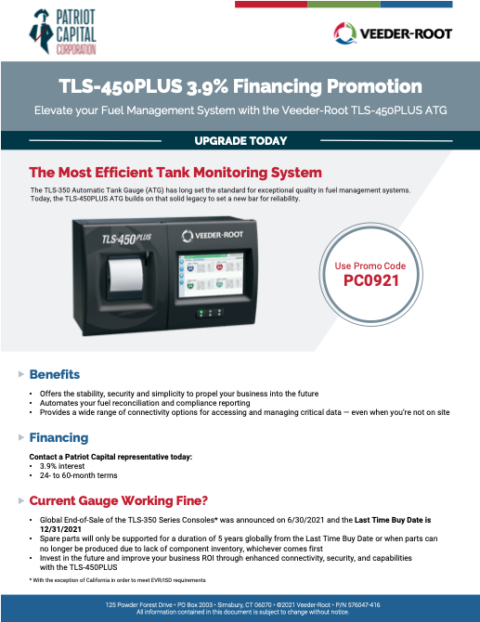 TLS 450 Plus- The Future is Here to Stay. - Spigler Petroleum Equipment ...